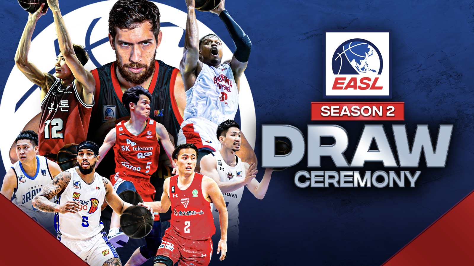 East Asia Super League Season 2 Draw Ceremony | EASL